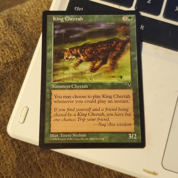 Other | King Cheetah Magic Card | Poshmark